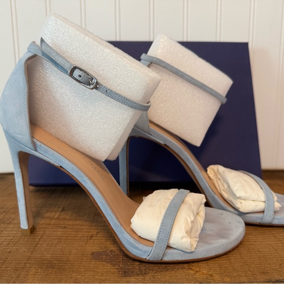 Stuart Weitzman | Shoes | Stuart Weitzman Elegant Blue Suede Womens ...